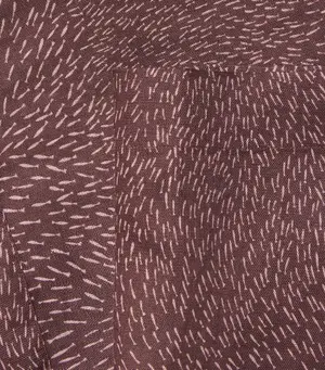 Brioni Linen Short-sleeve Flecked Shirt - Brown