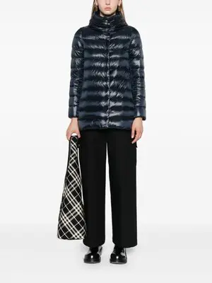 Herno Amelia Midi Down Jacket - Blue