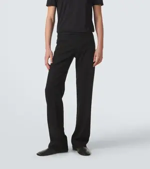 Gucci Wool Straight-leg Trousers