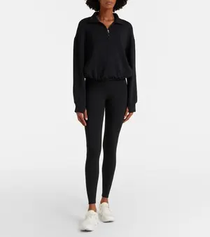 Varley Sian Half-zip Sweatshirt - Black
