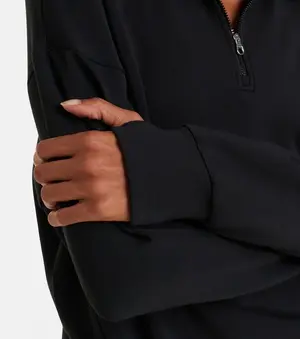 Varley Sian Half-zip Sweatshirt - Black