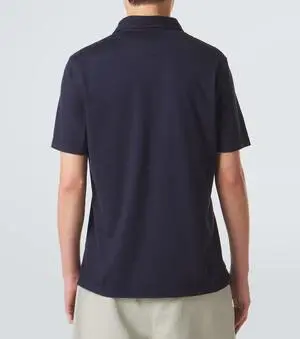 Fedeli Cotton Jersey Polo Shirt