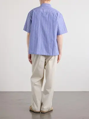 Aimé Leon Dore Striped Cotton-poplin Shirt
