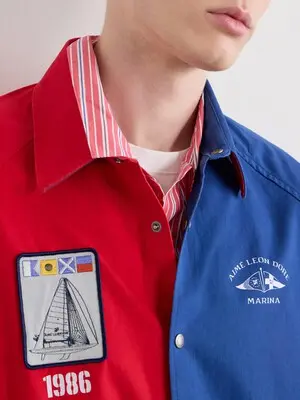 Aimé Leon Dore Striped Cotton-poplin Shirt