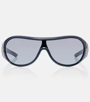Miu Miu Logo Shield Sunglasses