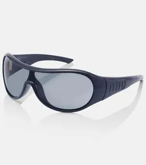 Miu Miu Logo Shield Sunglasses