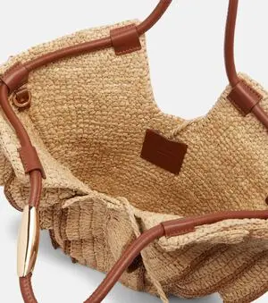 Zimmermann Small Raffia Top-handle Bag