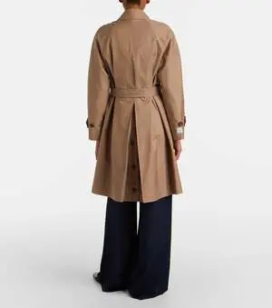 Max Mara Alessio Cotton-blend Gabardine Trench Coat