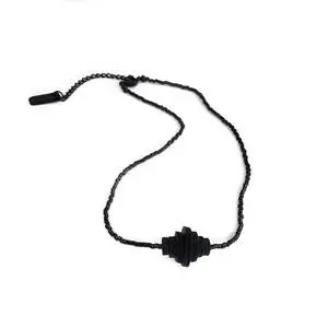 WAIWAI Beaded Leather Necklace
