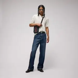 Gucci Gg Technical Jersey Jacquard Polo Shirt