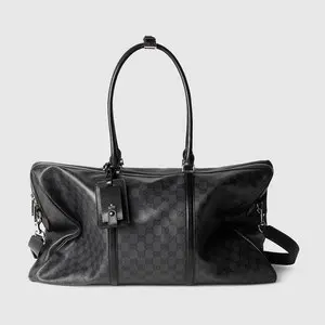 Gucci Gg Fabric Duffle Bag - Black