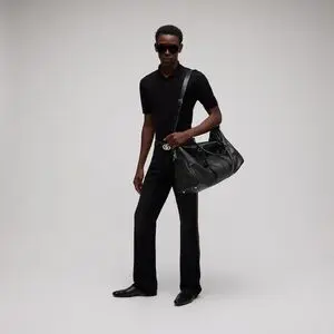 Gucci Gg Fabric Duffle Bag - Black