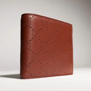 Gucci Aria Bi-fold Wallet Leather