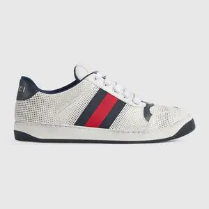 Gucci Screener Sneaker Leather - White