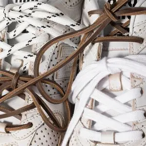 Miu Miu X New Balance "530 Sl Deco" Leather Sneakers