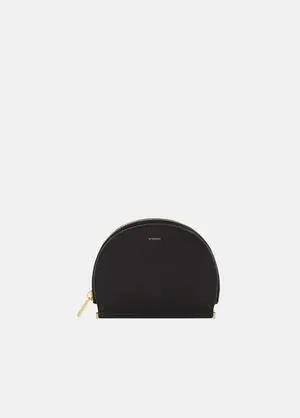 Vince Demma Leather Small Wallet - Black