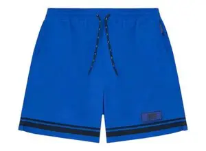 RtA Mark Swim Short With Striped Hem