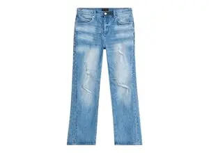 RtA Zed Cross Panel Jeans - Blue