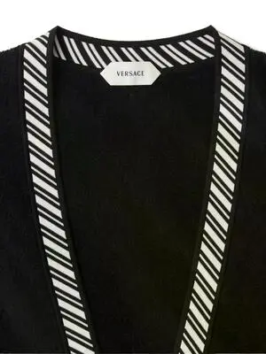 Versace Medusa Plaque Cardigan