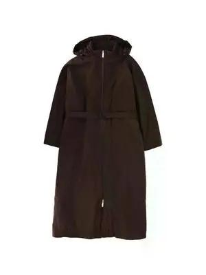 Herno Hooded Belted Trench Coat