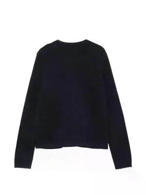 Gant Logo-buttoned Patch-pocket Cardigan - Blue