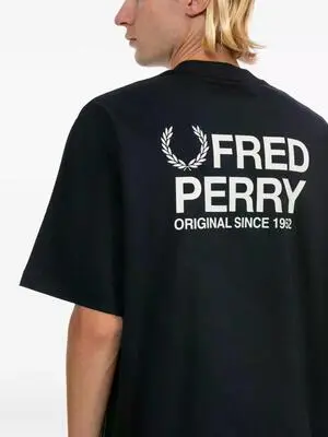 Fred Perry Logo-embroidered T-shirt