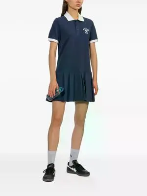 AAPE BY *A BATHING APE Pleated Skirt Polo Dress