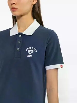 AAPE BY *A BATHING APE Pleated Skirt Polo Dress
