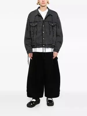 MIDORIKAWA Frayed-edge Denim Jacket