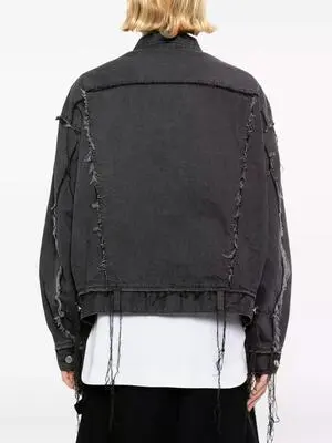 MIDORIKAWA Frayed-edge Denim Jacket