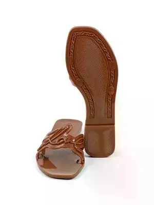 Karl Lagerfeld Logo Embossed Slides