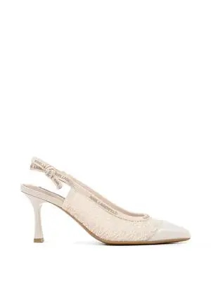 Karl Lagerfeld Sienna Slingback Pumps - Neutrals