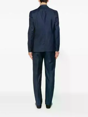 Tagliatore Peak-lapel Single-breasted Suit