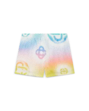 Casablanca Half Tone Logo Silk Shorts