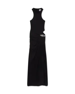 Casablanca Draped Maxi Dress