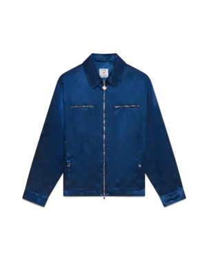 Casablanca Embossed Nylon Shacket