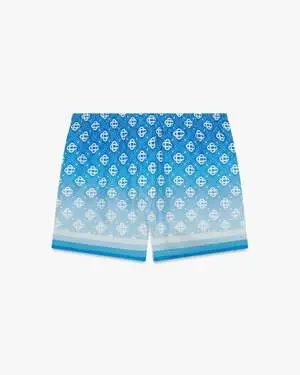Casablanca Gradient Silk Shorts