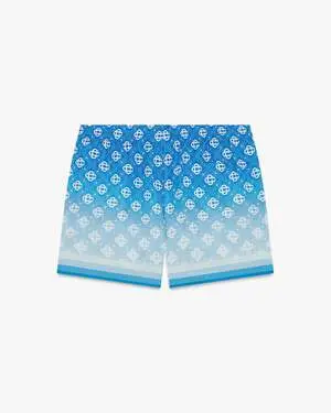 Casablanca Gradient Silk Shorts