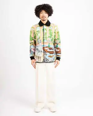 Casablanca Quilted Hunting Jacket