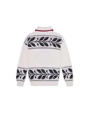 Casablanca Knit Zip-up Sweater