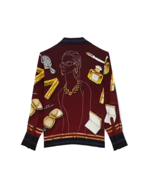 Casablanca Coiffeuse Pyjama Shirt