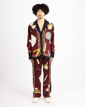 Casablanca Coiffeuse Pyjama Shirt