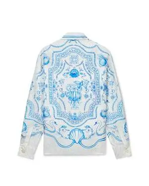 Casablanca Plat A Dessert Blanc Twill Shirt
