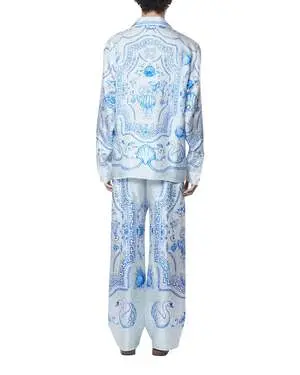 Casablanca Plat A Dessert Blanc Twill Shirt