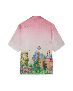 Casablanca Morning City View Silk Shirt
