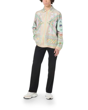 Casablanca Le Labyrinthe Silk Shirt