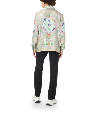 Casablanca Le Labyrinthe Silk Shirt