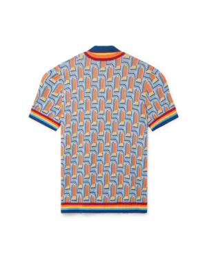 Casablanca L'arche De Nuit Polo Shirt