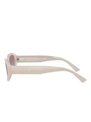 JIMMY CHOO Geometric Embellished Sunglasses