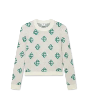 Casablanca Mohair Monogram Jumper